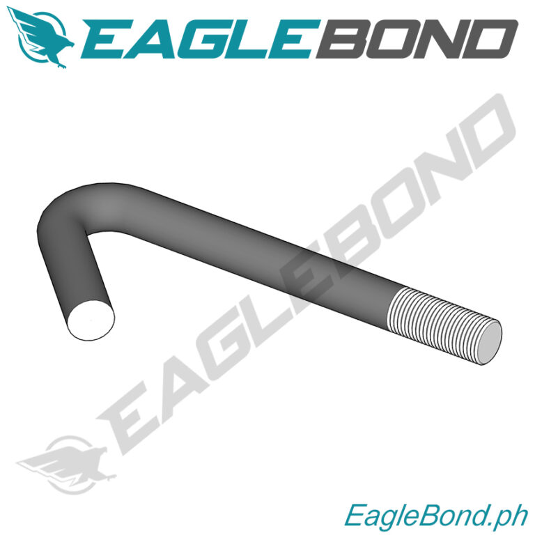 Structural Anchor Bolt - J Type (Bended At 45°) - EagleBond Philippines